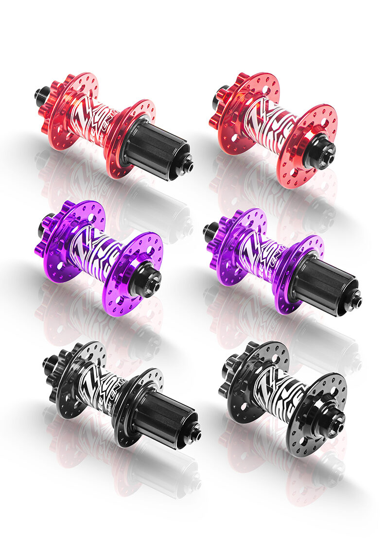 ENLEE 100mm 135mm 6 Bolt Disc Brake Front Rear Bicycle Hub 3 pawl 32 ...